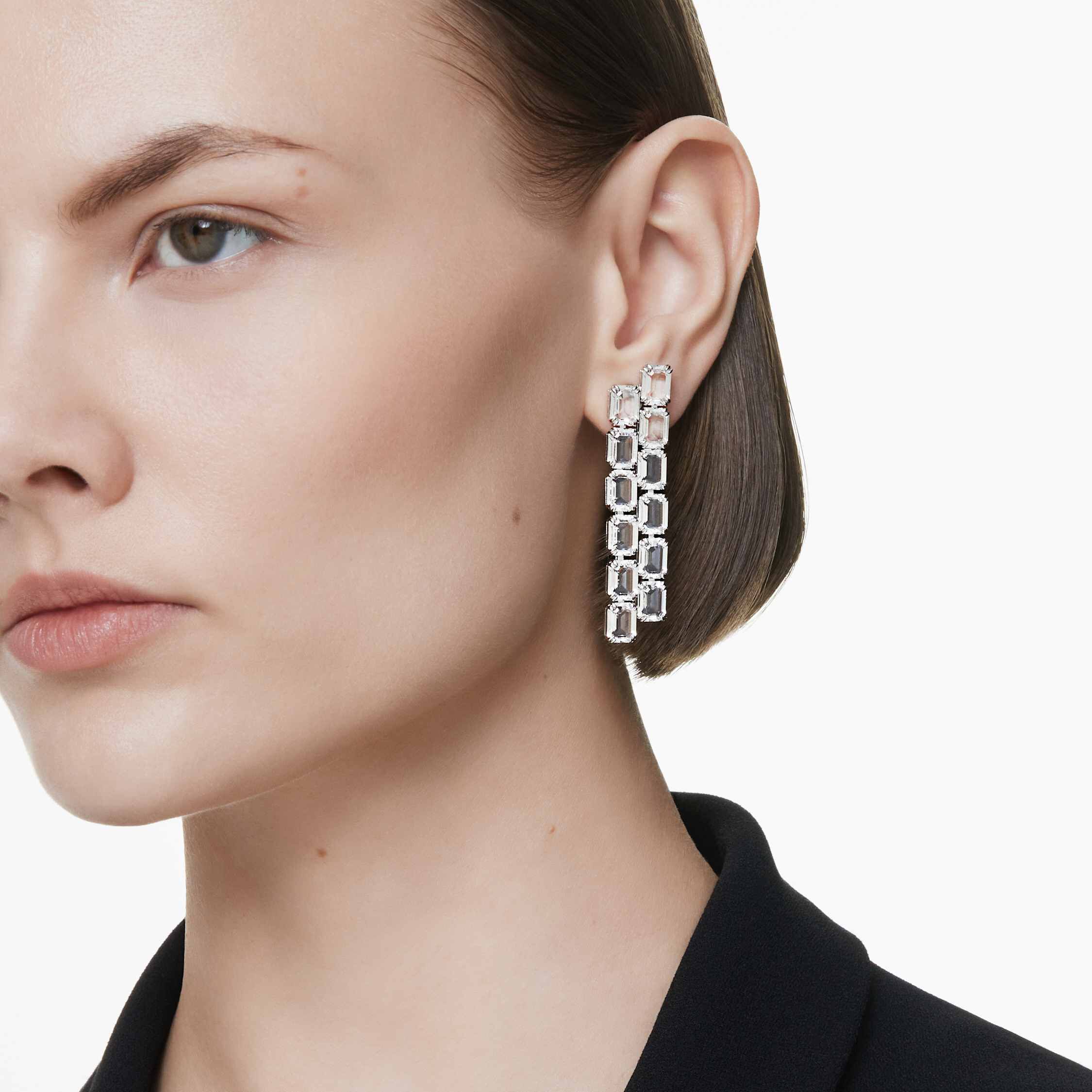 Long clip on earrings store
